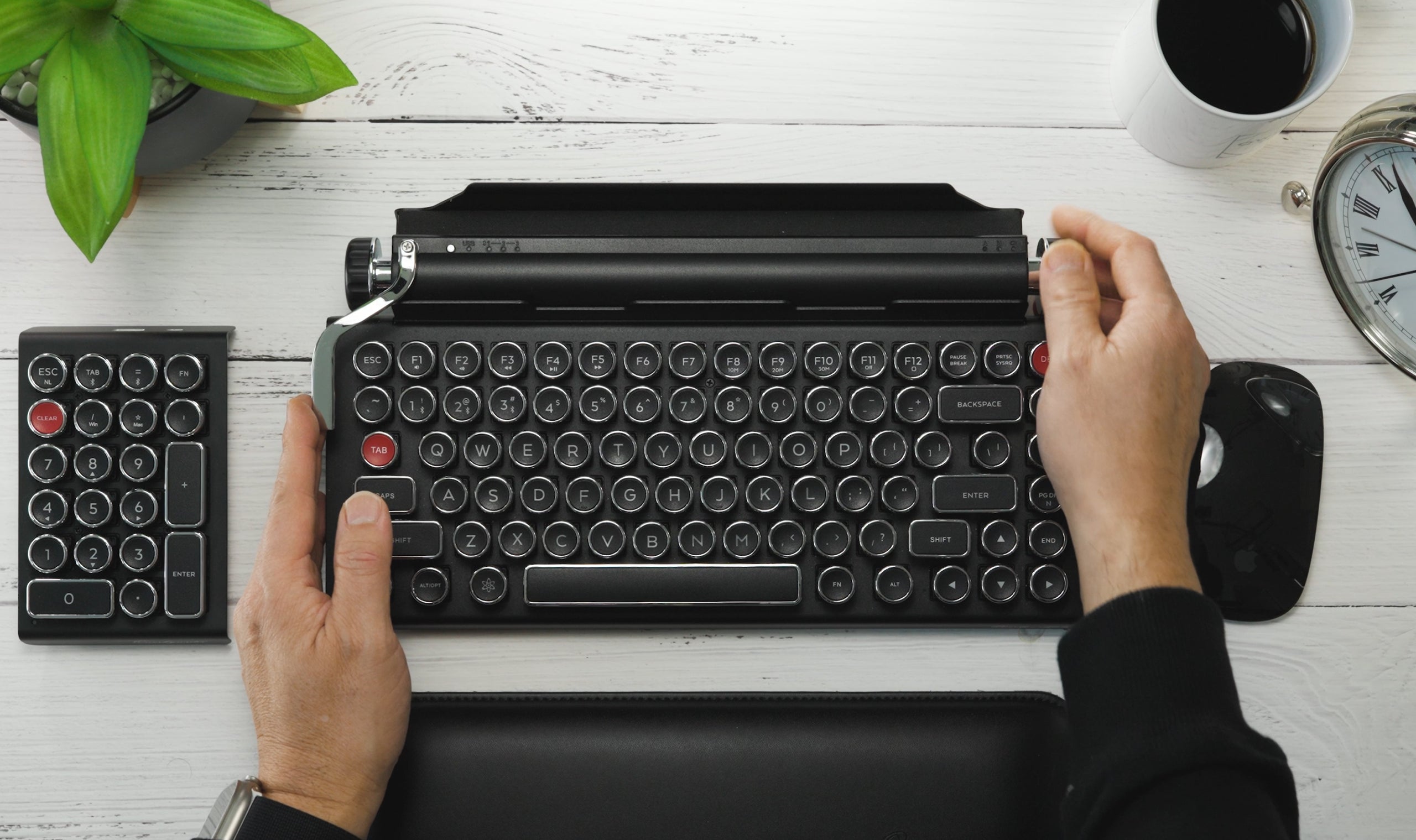 QWERKYWRITER® Typewriter Inspired Mechanical Keyboard®