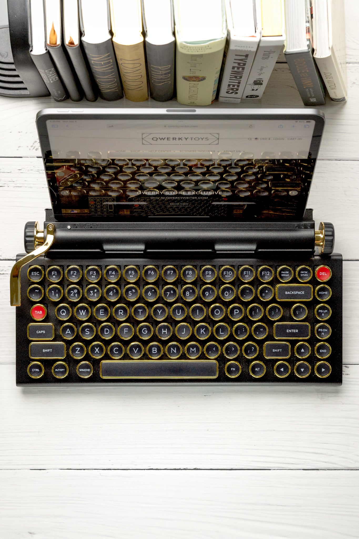 QWERKYWRITER® Typewriter Inspired Mechanical Keyboard®