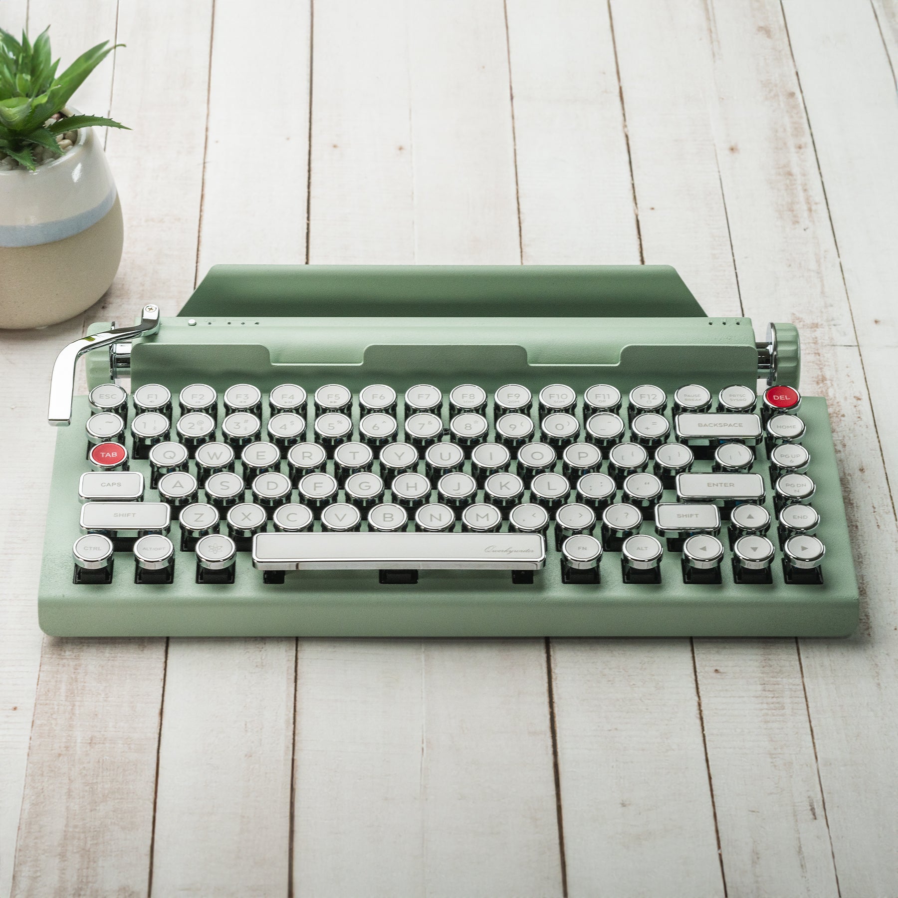 QWERKYWRITER® Typewriter Inspired Mechanical Keyboard®