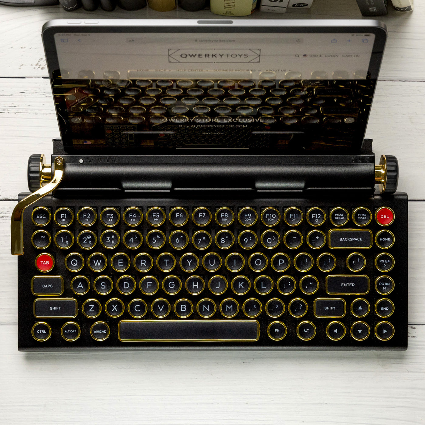 QWERKYWRITER® Typewriter Inspired Mechanical Keyboard®