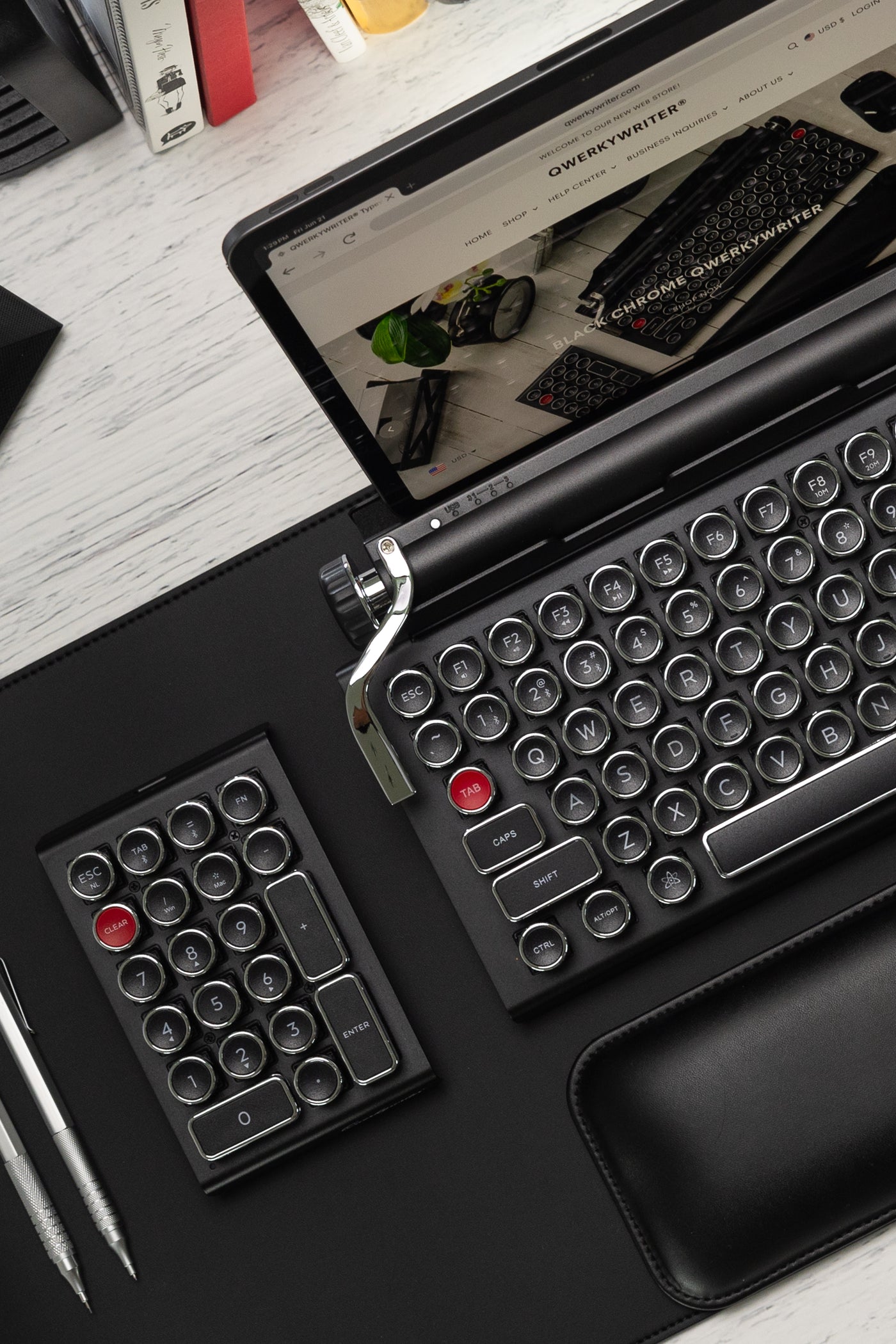 QWERKYWRITER® Typewriter Inspired Mechanical Keyboard®