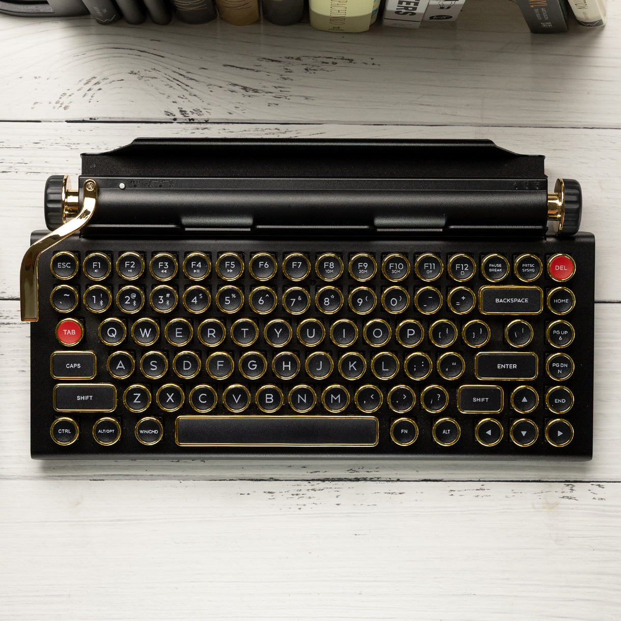 BUNDLE BLACK GOLD QWERKYWRITER® + NUMKEY NUMPAD + WRIST REST