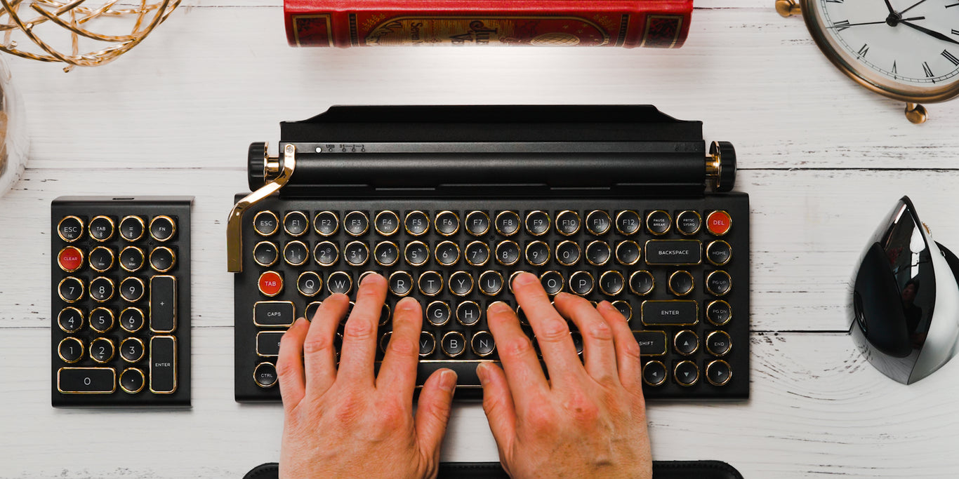 QWERKYWRITER® Typewriter Inspired Mechanical Keyboard®