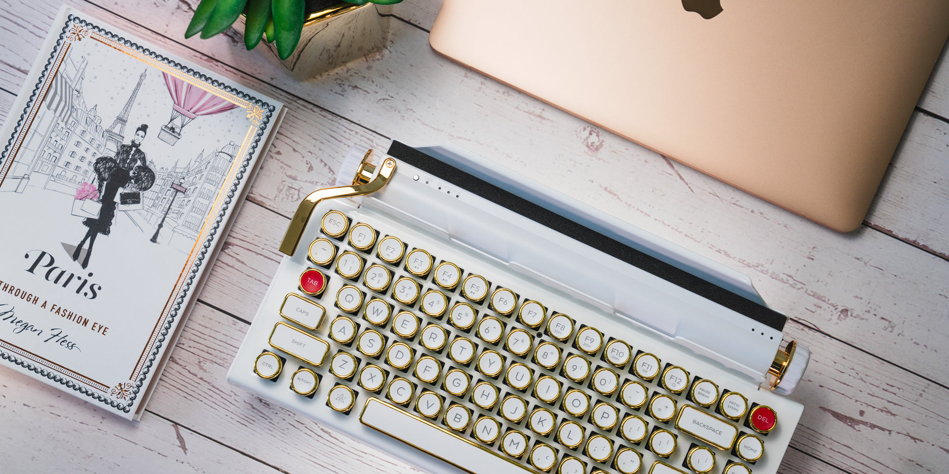 QWERKYWRITER® Typewriter Inspired Mechanical Keyboard®