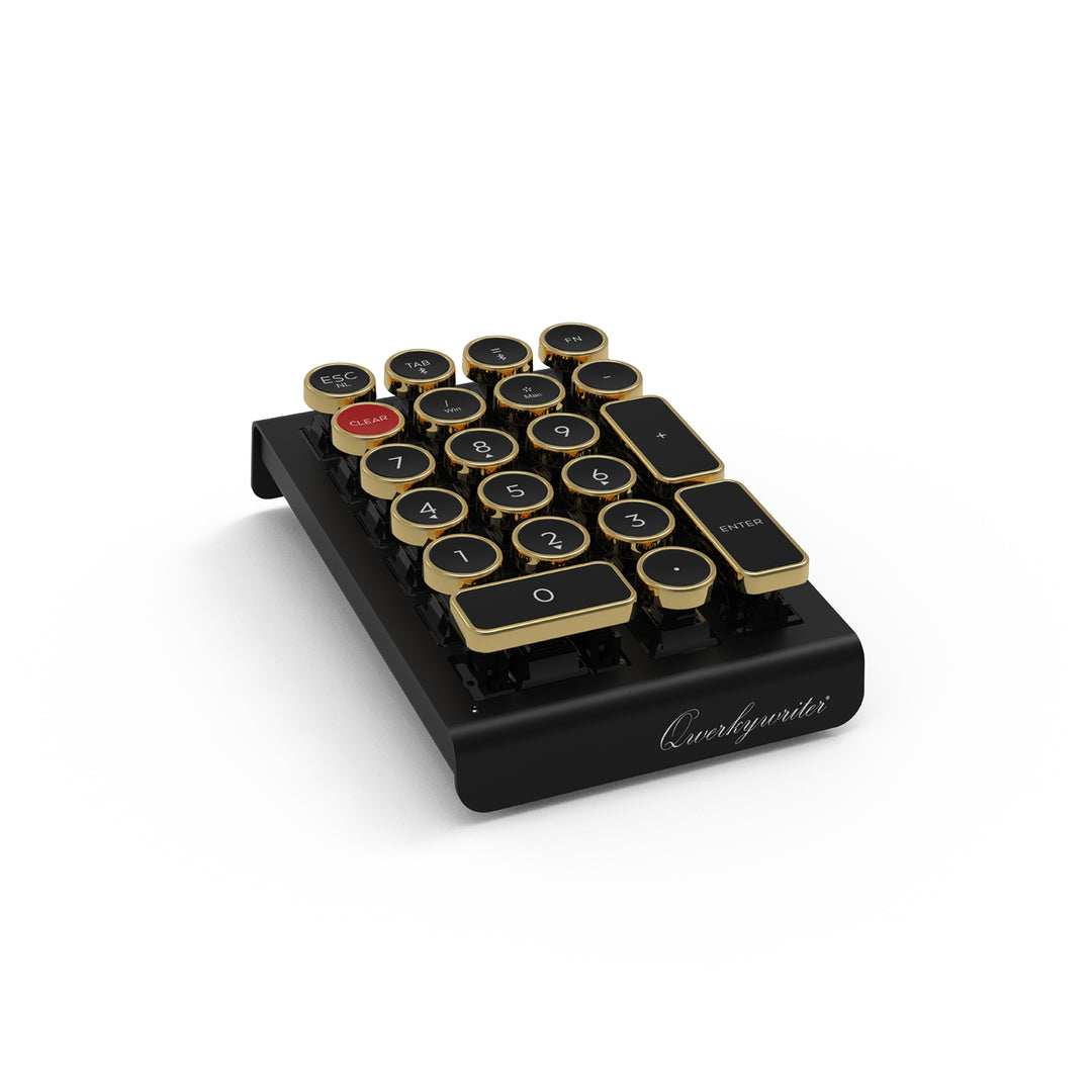 BLACK GOLD QWERKYWRITER® NUMKEY