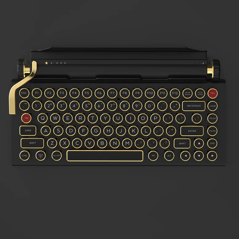 BUNDLE BLACK GOLD QWERKYWRITER® + NUMKEY NUMPAD + WRIST REST